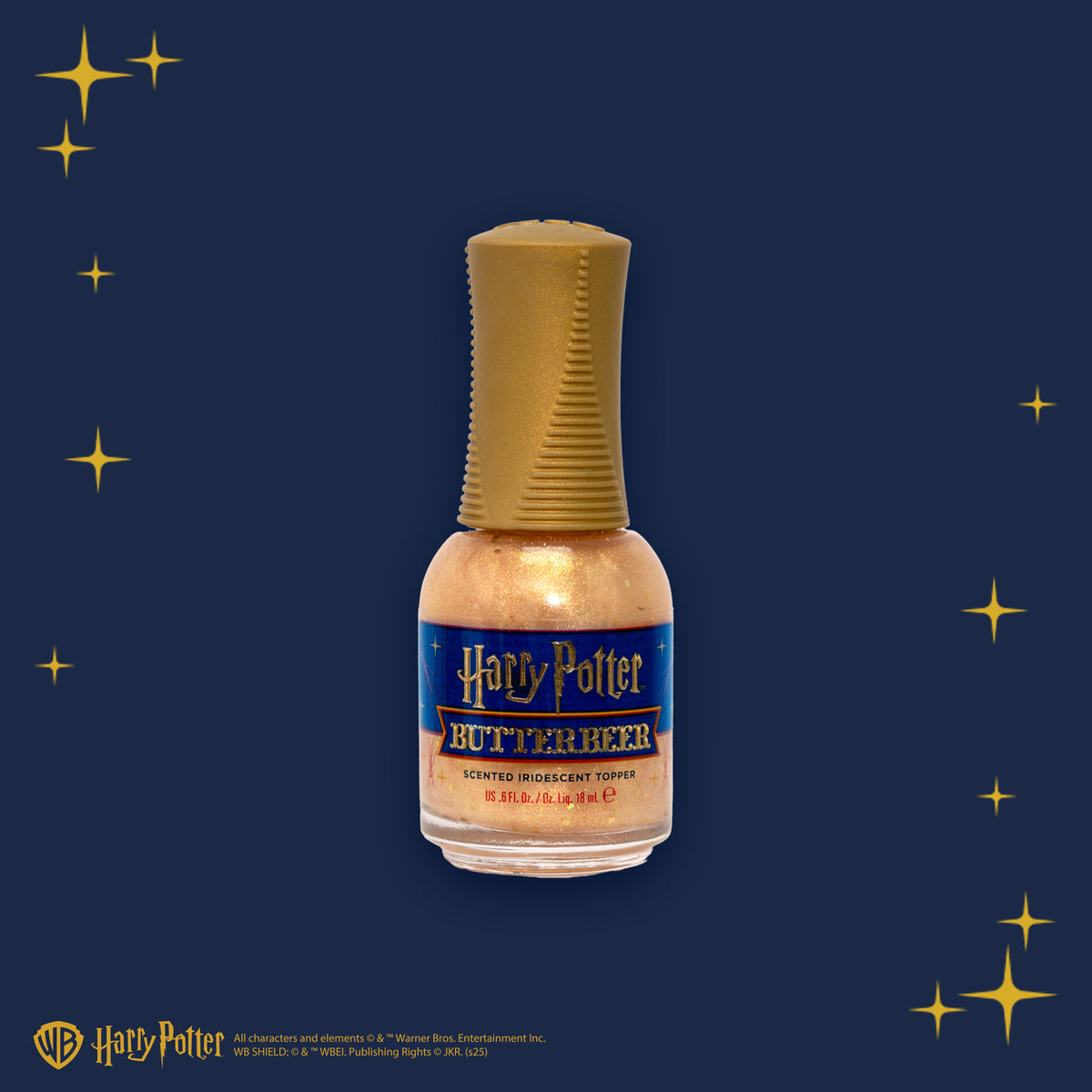 HARRY POTTER™ BUTTERBEER™ Scented Iridescent Topper – ORLY