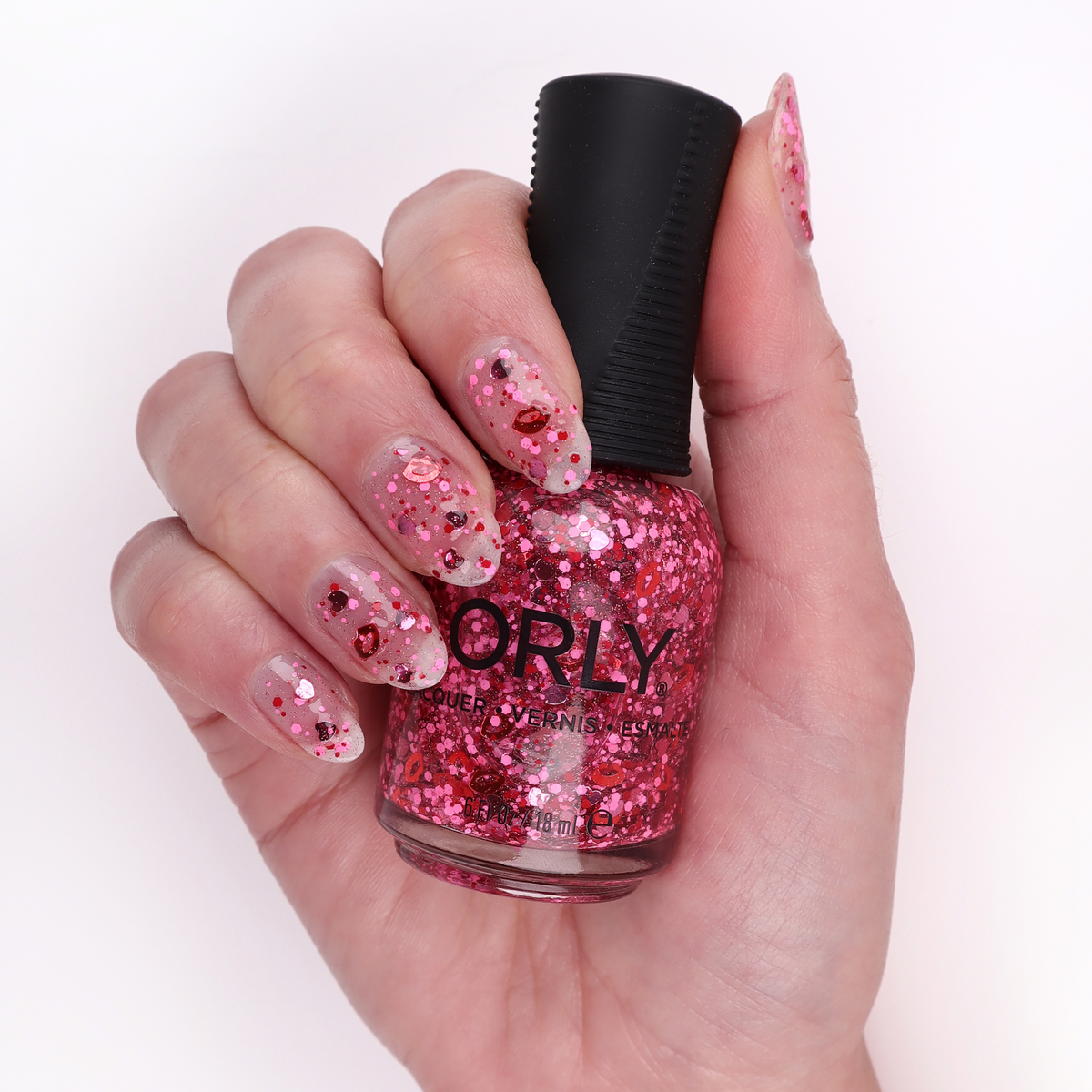Among the Stars - Star & Moon Glitter Nail Polish Topper - ORLY