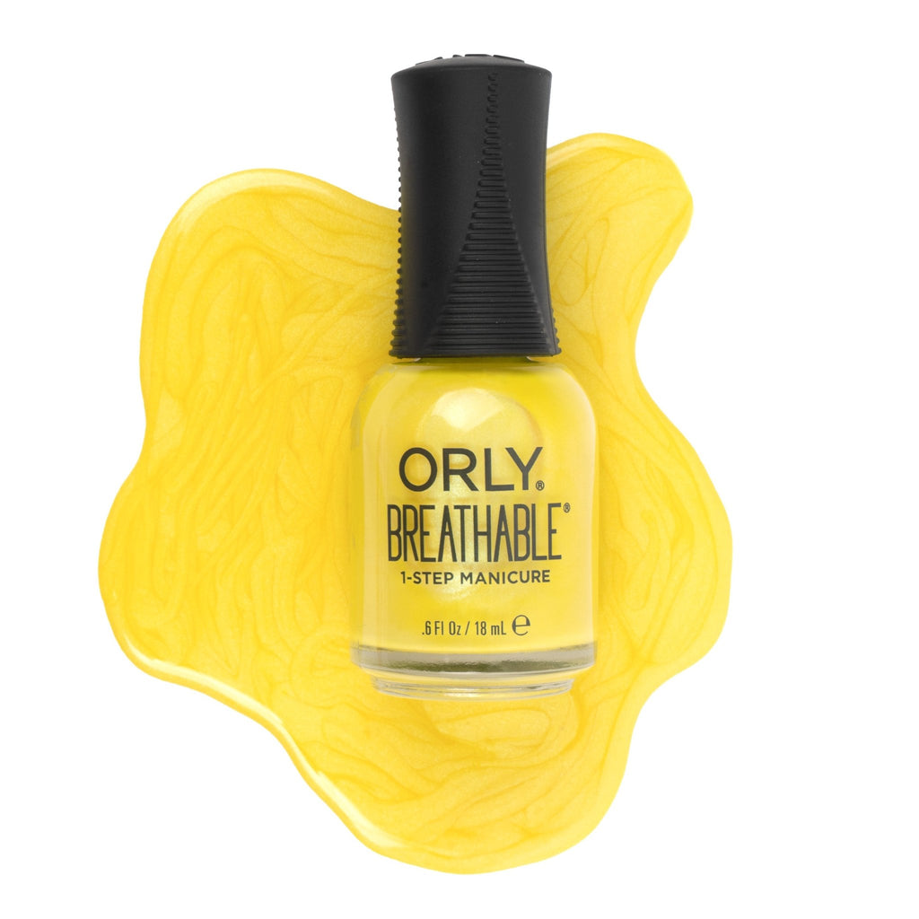 Cesium the Day Yellow Breathable Polish | ORLY