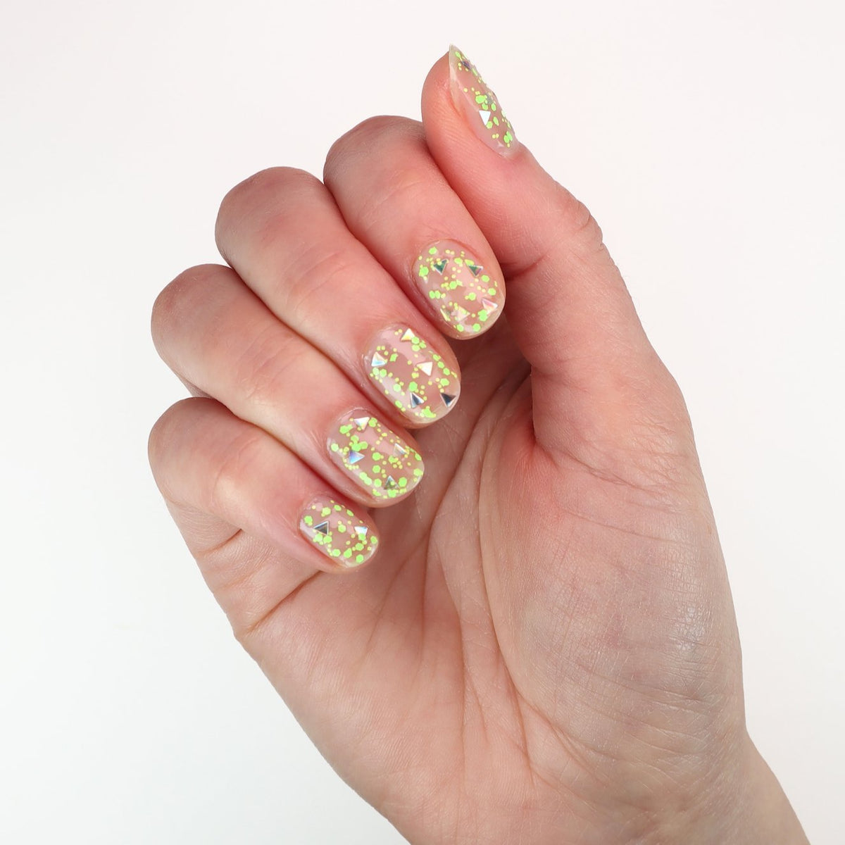 Hey Bestie - Green Glitter Nail Polish Topper - ORLY