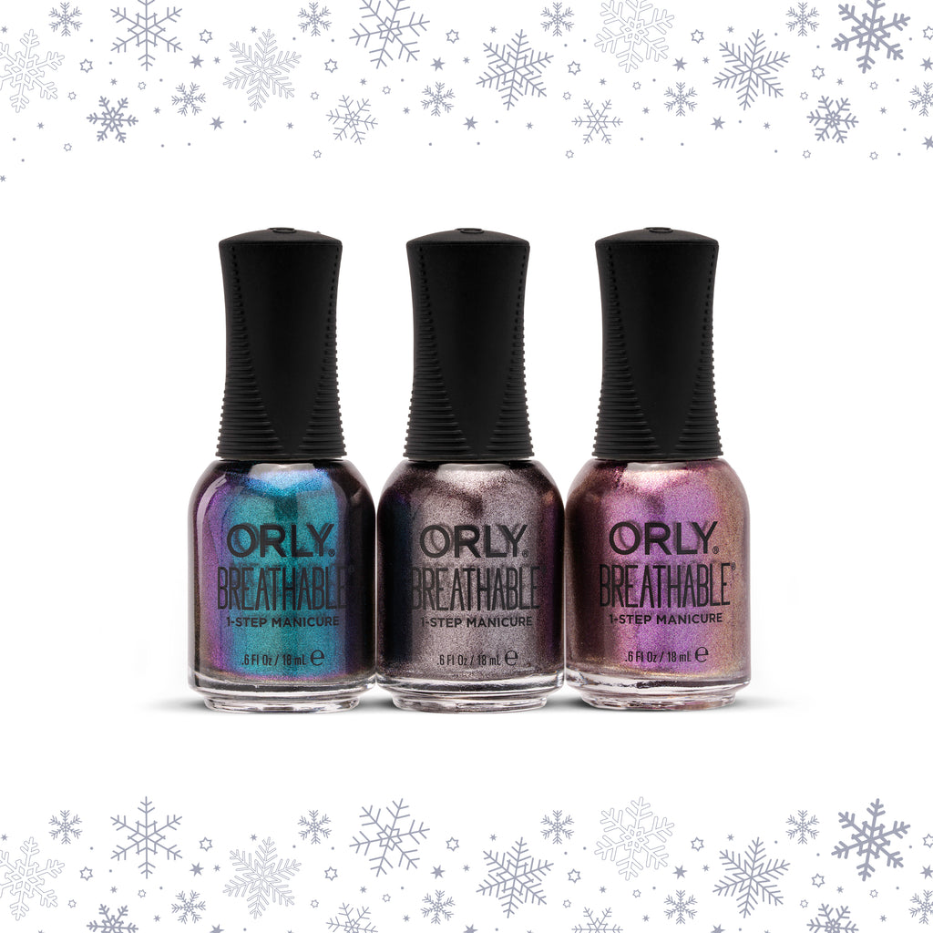 It's Beginning to Look a Lot Like Chrome-mas Trio – ORLY